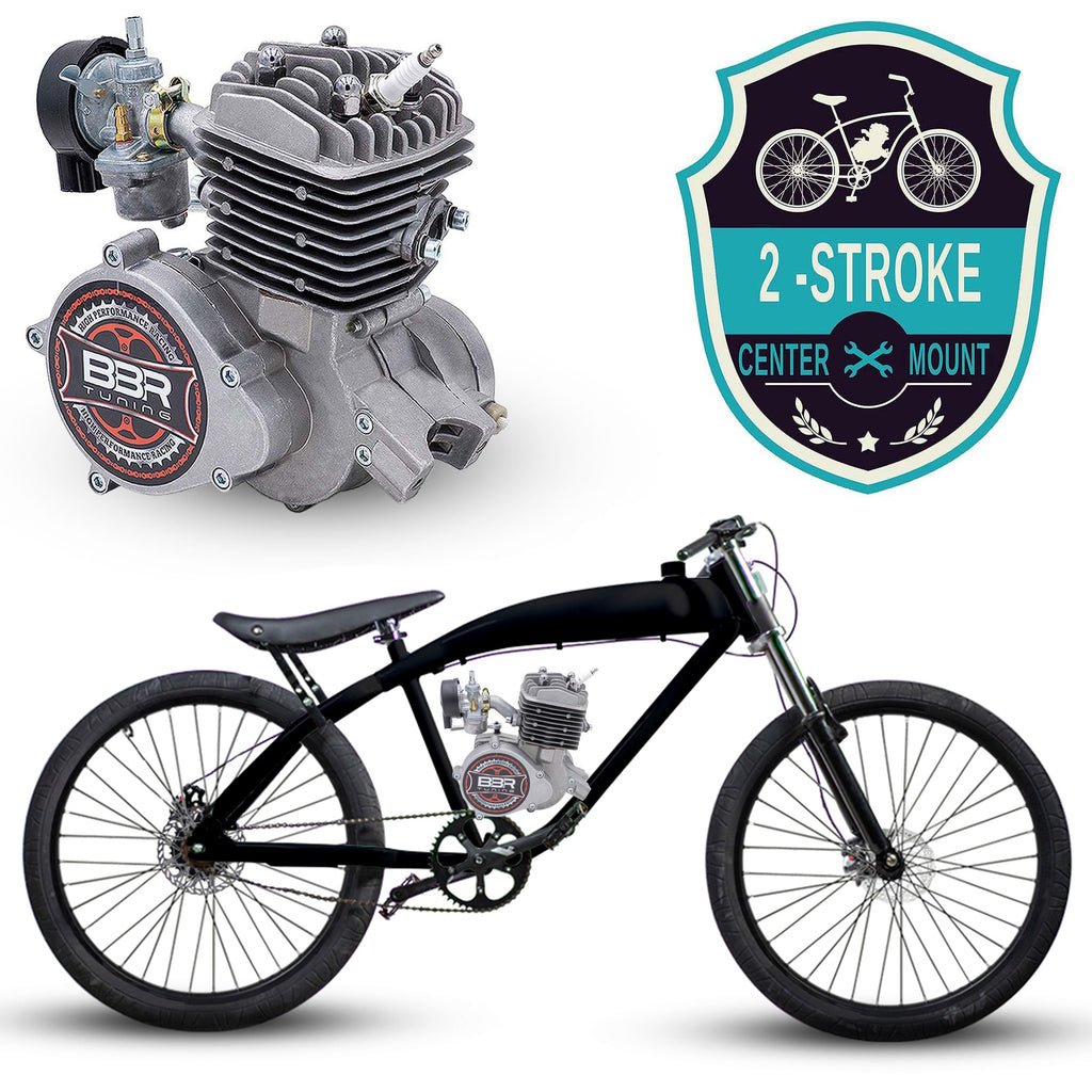 F-Zero Motorized Bike + BBR Tuning 2-Stroke Engine - Anqi E-Bike